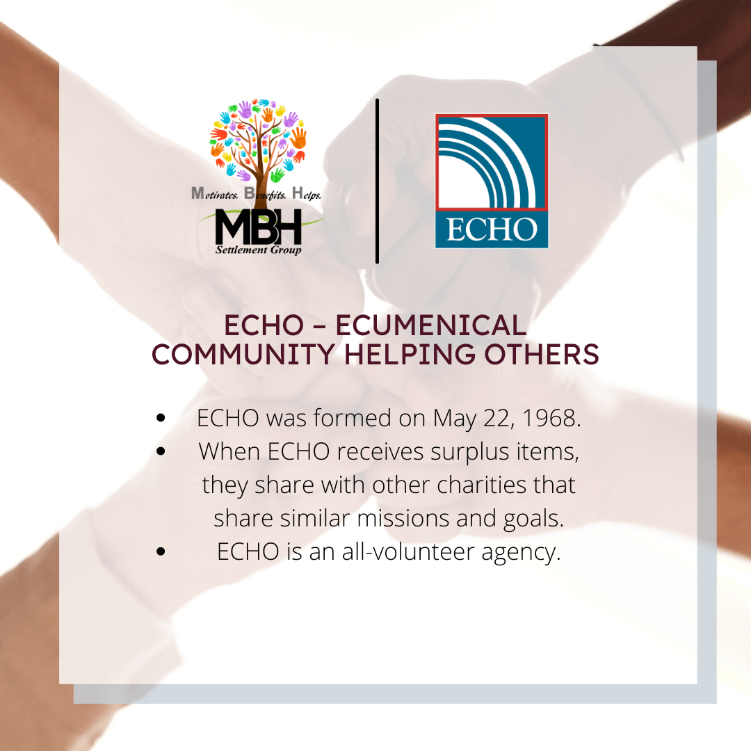 MBH Community Spotlight Echo - MBH Settlement Group